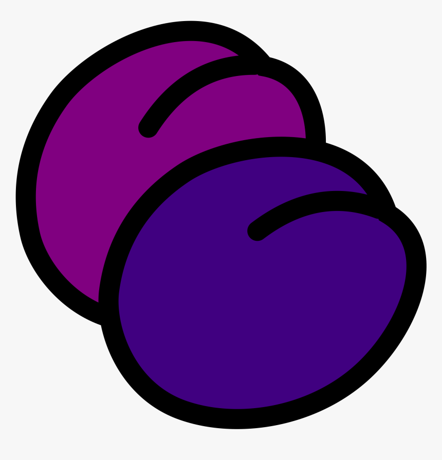 Plum Svg Clip Arts - Plum Clipart, HD Png Download , Transparent Png ...