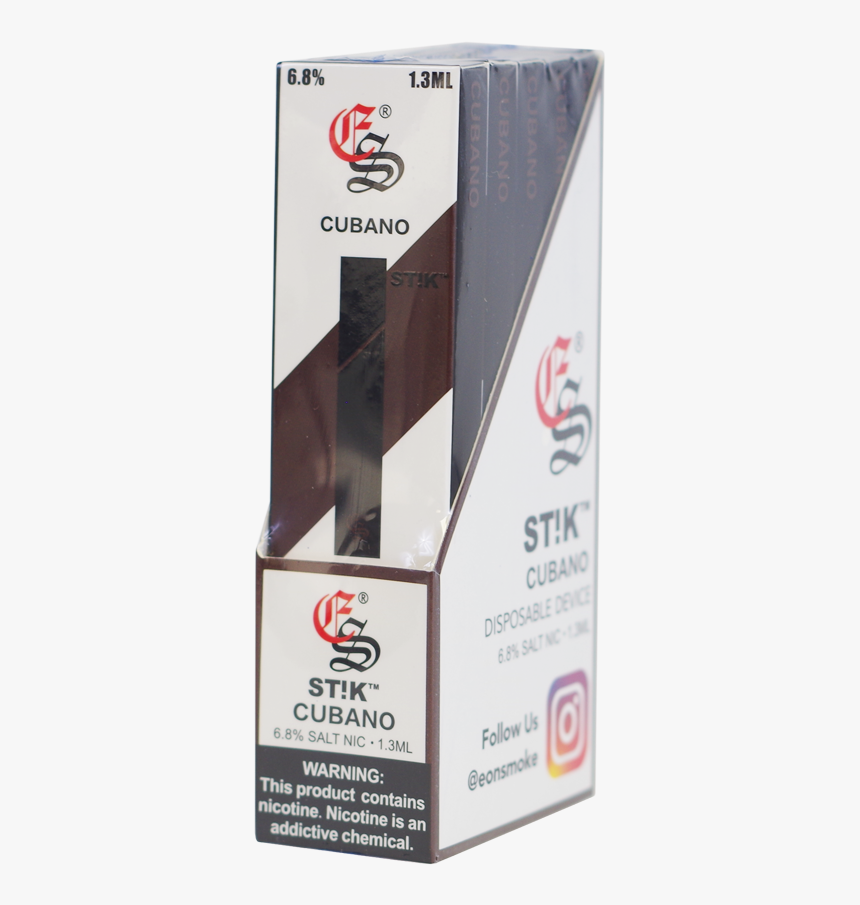 Eon Smoke Stik Cubano - Eon Stik Cubano, HD Png Download , Transparent ...