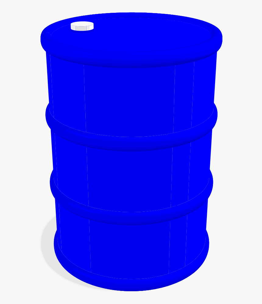 Blue Barrel Clipart - Drum Of Water Cartoon, HD Png Download ...