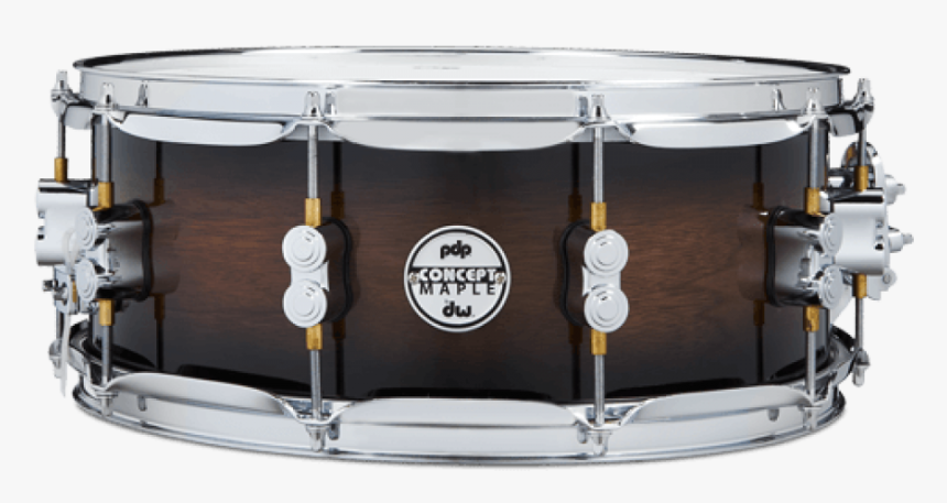 Pdp Concept Maple Red To Black Snare, HD Png Download , Transparent Png ...