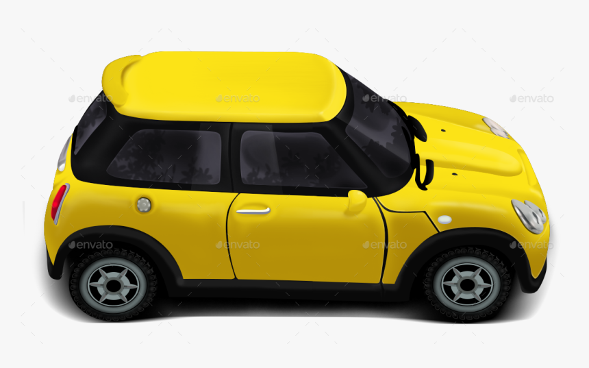 Png/design 0000 Yellow Car - Mini Cooper, Transparent Png , Transparent ...