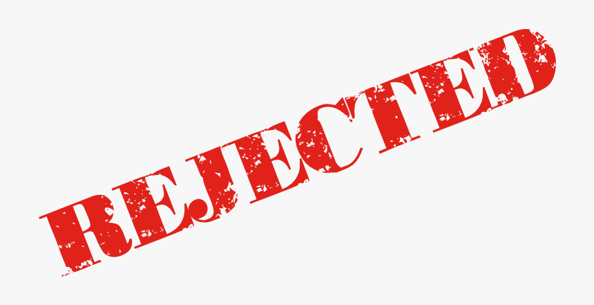 The Worst Kind Of Rejection - Graphic Design, HD Png Download ...
