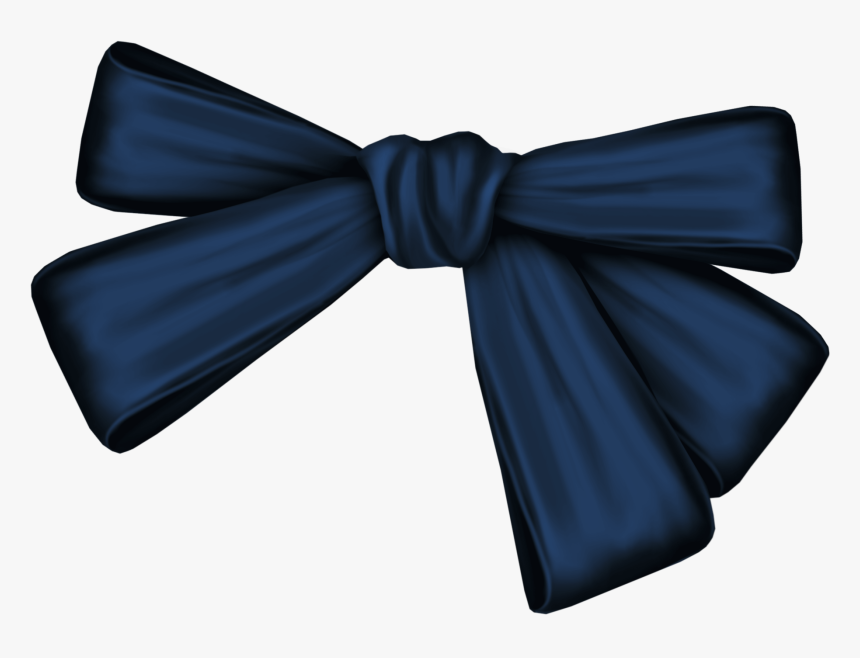 Real Blue Ribbon Bow