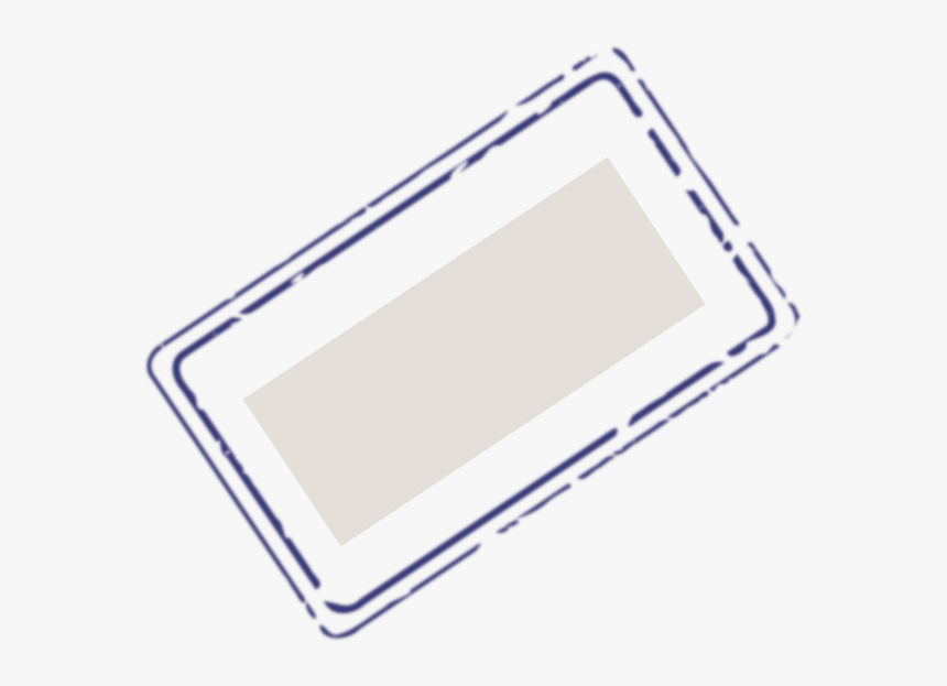 Stamp Outline With Transparent Background, HD Png Download ...