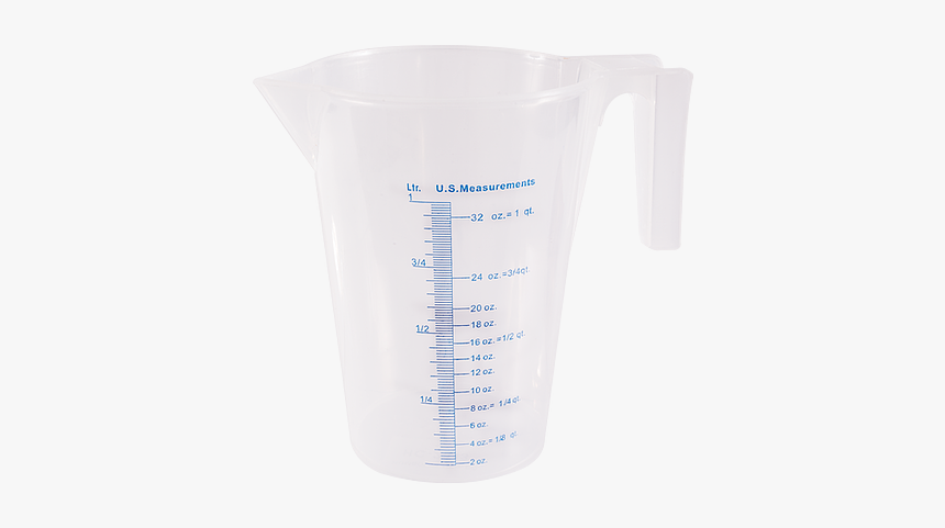 Marsh Funnel, Measuring Cup,1 Liter Plastic, Clear - Jug, HD Png ...