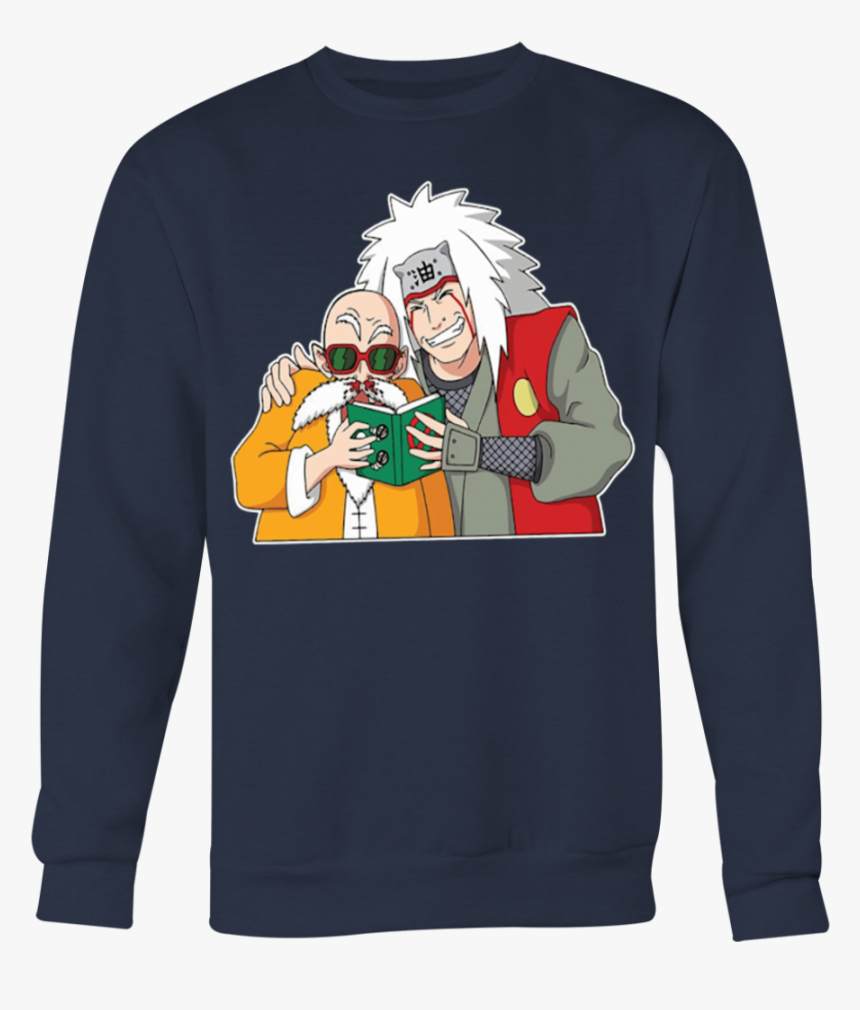 Master Roshi And Jiraiya T-shirt - Master Roshi Polo Shirt, HD Png ...