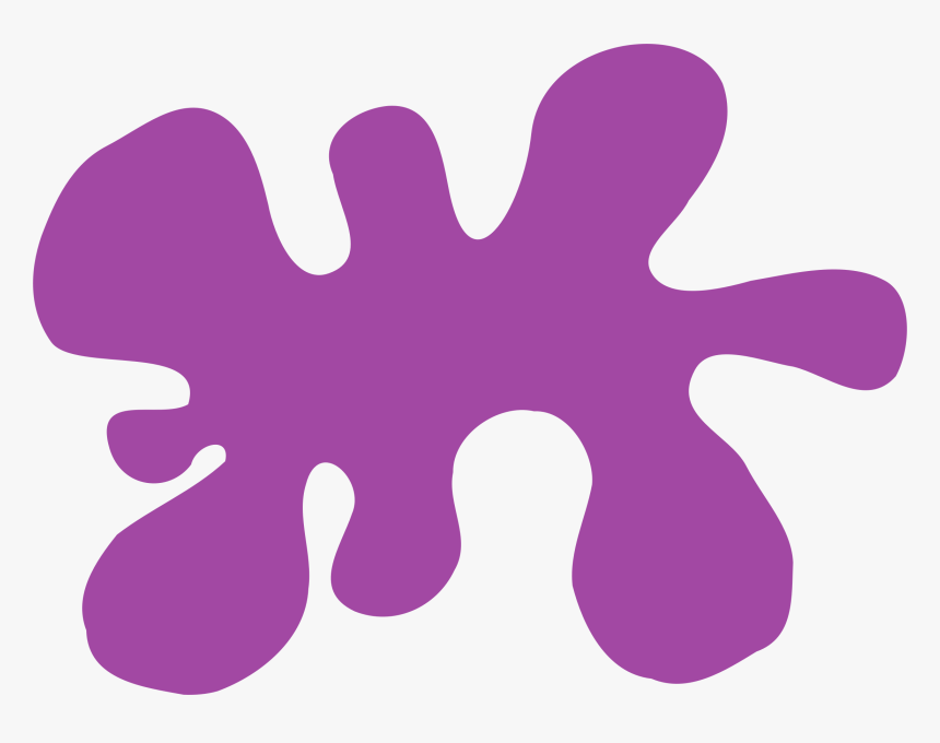 Splat Nicholasjudy Big Image - Purple Color Clip Art, HD Png Download ...