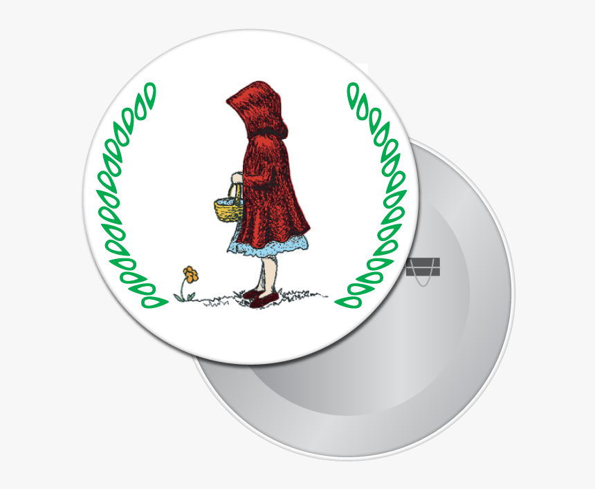 Little Red Riding Hood Button / Magnet - Little Red Riding Hood Gift ...