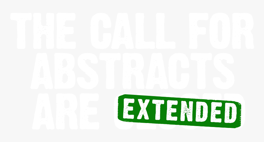 Call For Abstracts Extended Stamp - Liuks Tv, HD Png Download ...