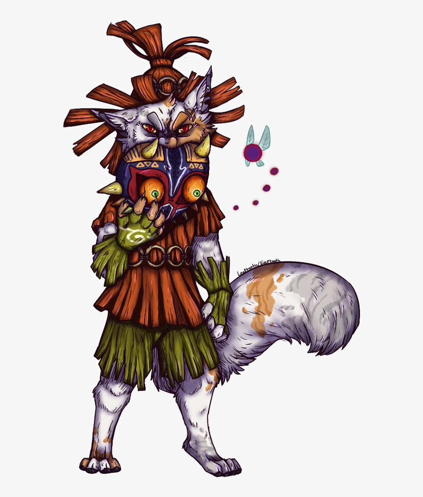 Skull Kid Cobra - Illustration, HD Png Download , Transparent Png Image ...