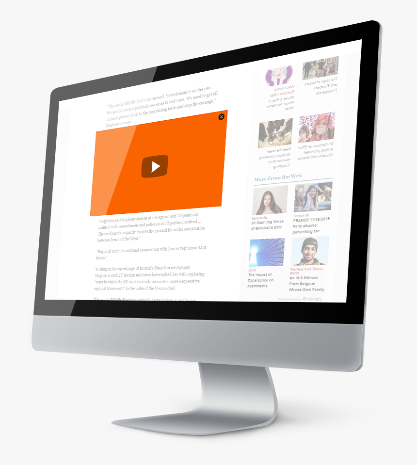 Computer Monitor, HD Png Download , Transparent Png Image - PNGitem