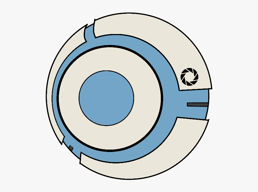 Portal 2 Safety Cube , Png Download - Portal 2 Cafety Cube, Transparent ...