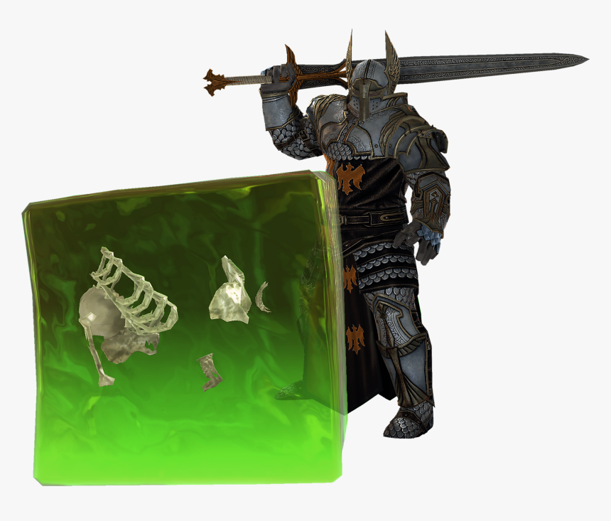 Transparent Companion Cube Png - Figurine, Png Download , Transparent ...