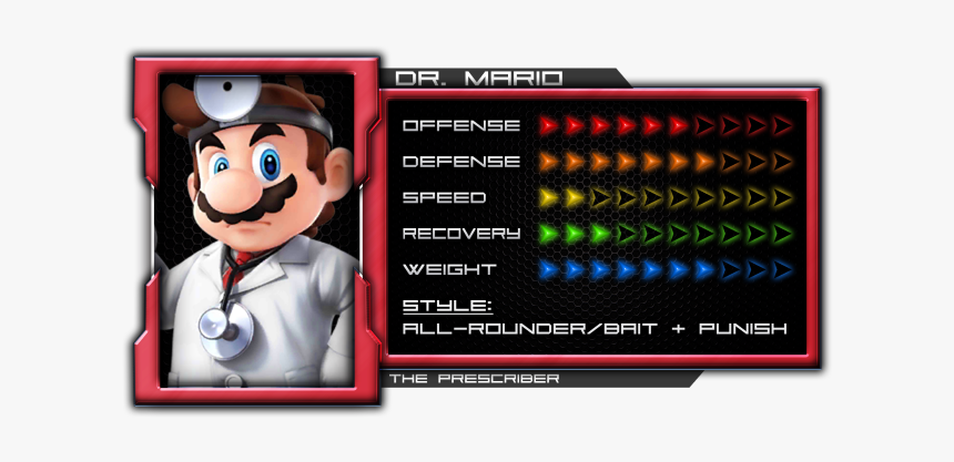 Smashpedia - Mario Stats Smash Bros, HD Png Download , Transparent Png ...