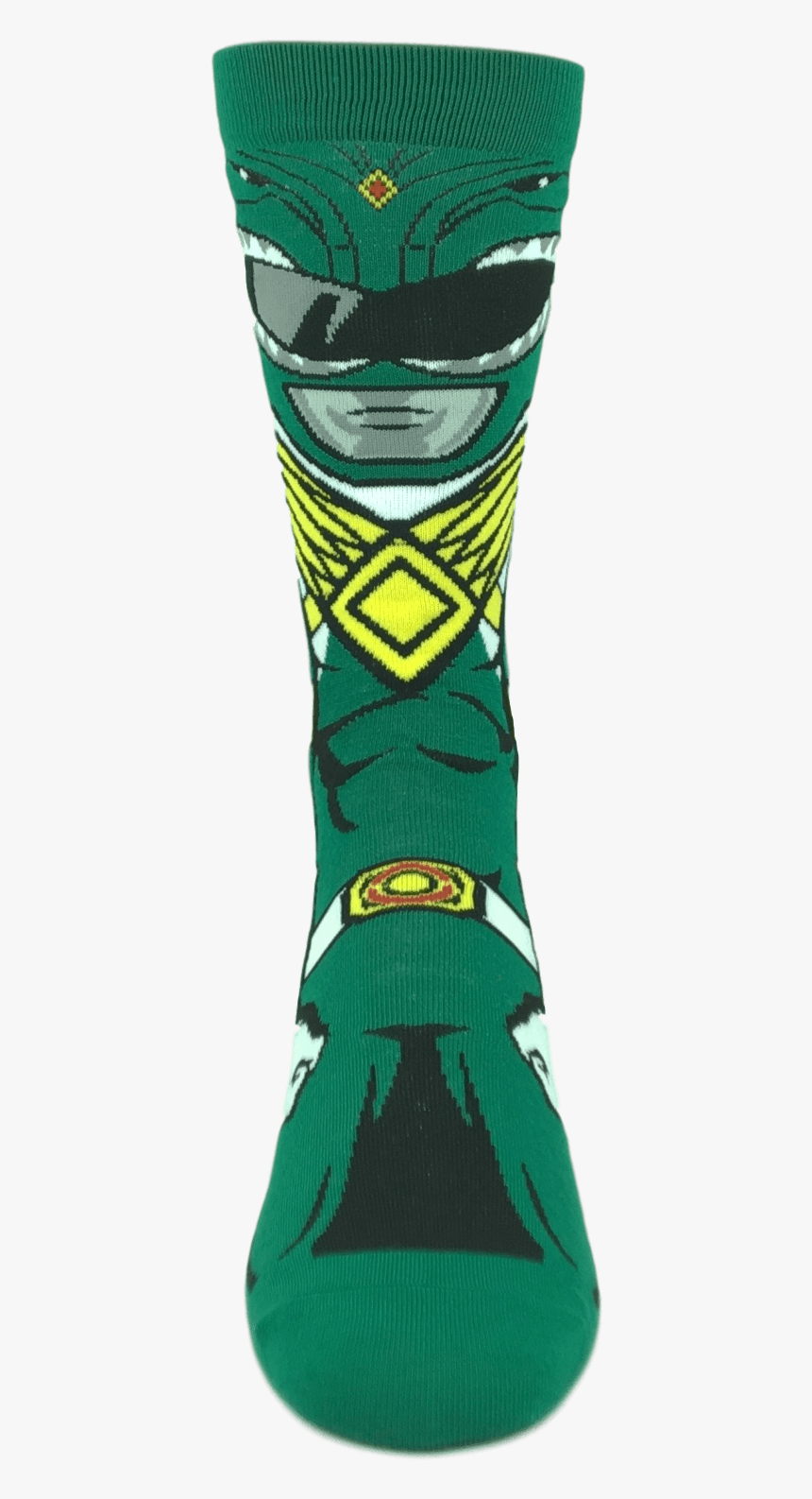 Power Rangers Green Ranger 360 Socks Class - Sock, HD Png Download ...