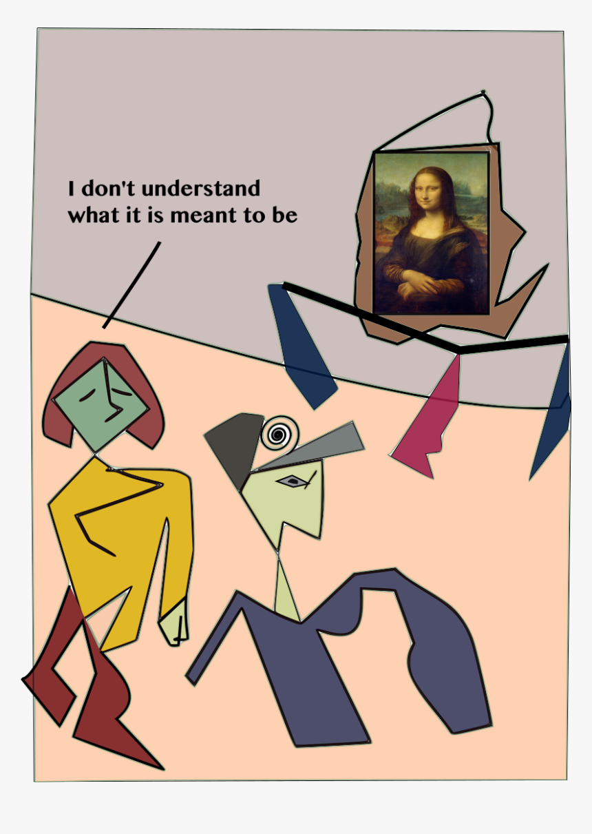 Modern Art Critics Oc Funny - Illustration, HD Png Download ...