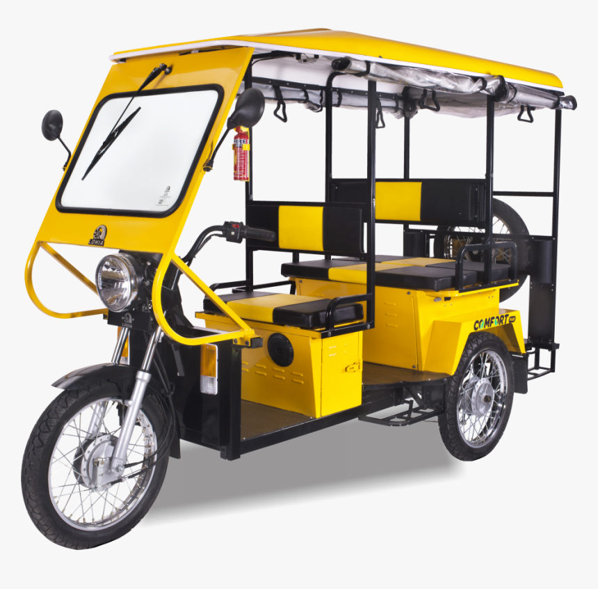 Humrahi E-rickshaws Passanger - Lohia Auto Comfort Plus, HD Png ...