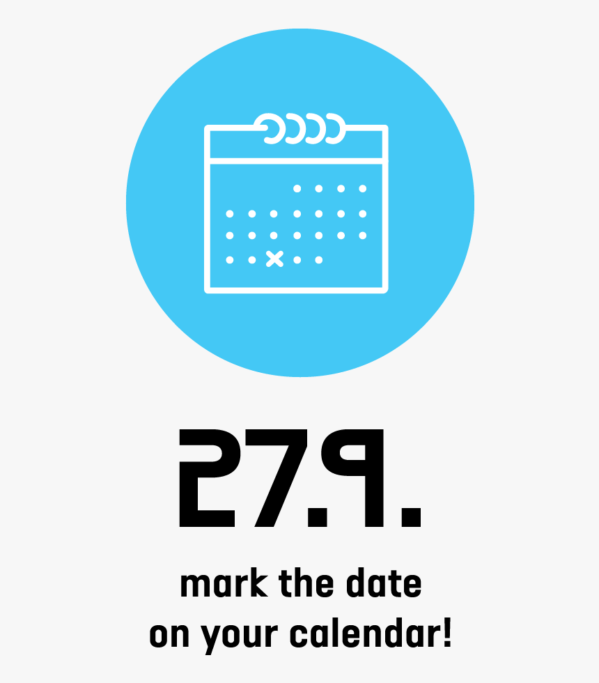 Mark The Date On Your Calendar - Circle, HD Png Download , Transparent ...