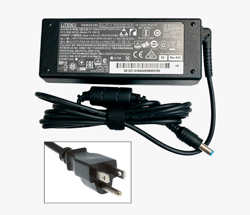 8th Gen Nuc 19v Power Adapter And Us Power Cord - North America Power ...