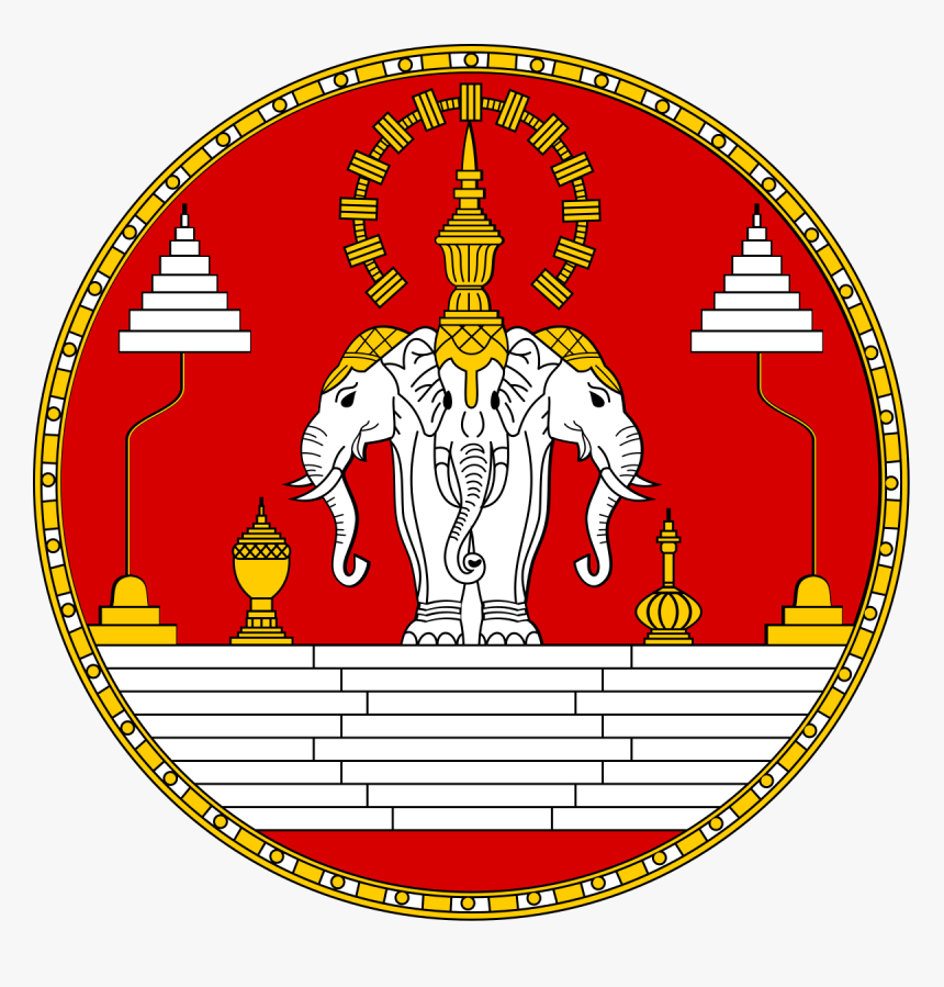 Laos Elephant Flag, HD Png Download , Transparent Png Image - PNGitem