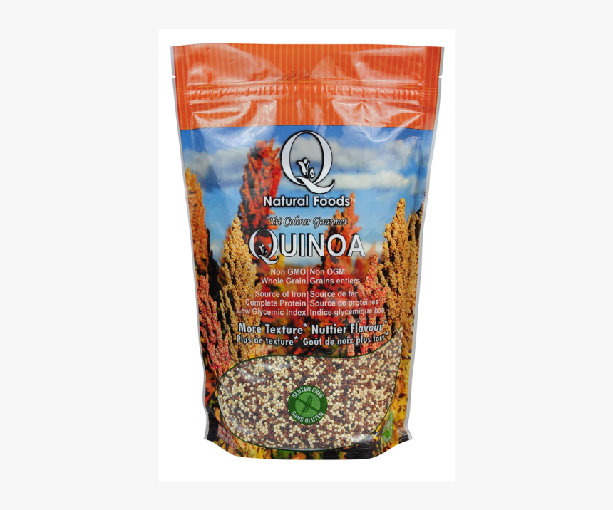 Qnatural Quinoa Tri Colour New - Whole Grain, HD Png Download ...