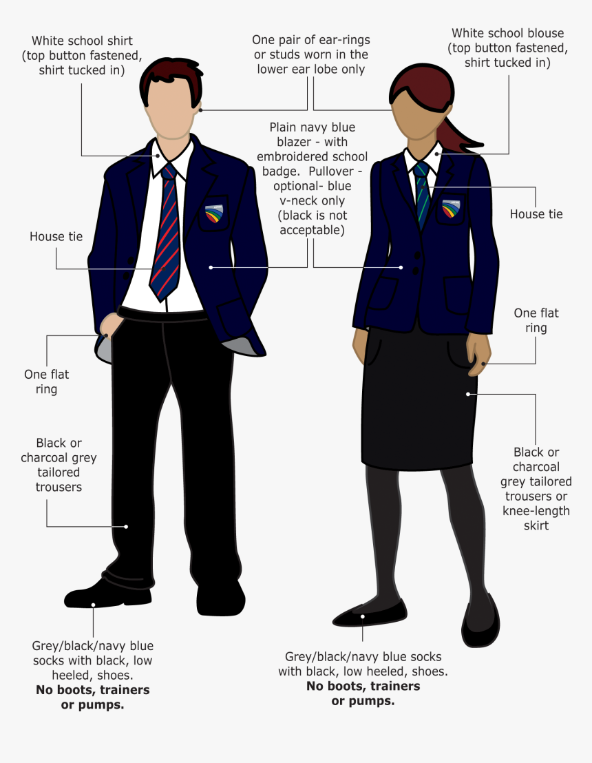 Swra Uniform Illustrations - National Academy Hucknall Uniform, HD Png ...