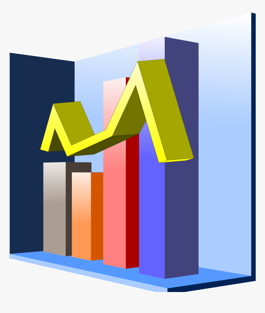 Marketing Clipart Stock - Bar Graph No Background, HD Png Download ...