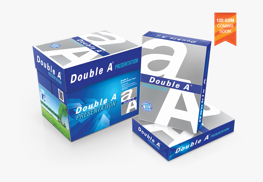 Doublea Presentation - Double A Paper 80gsm, HD Png Download ...