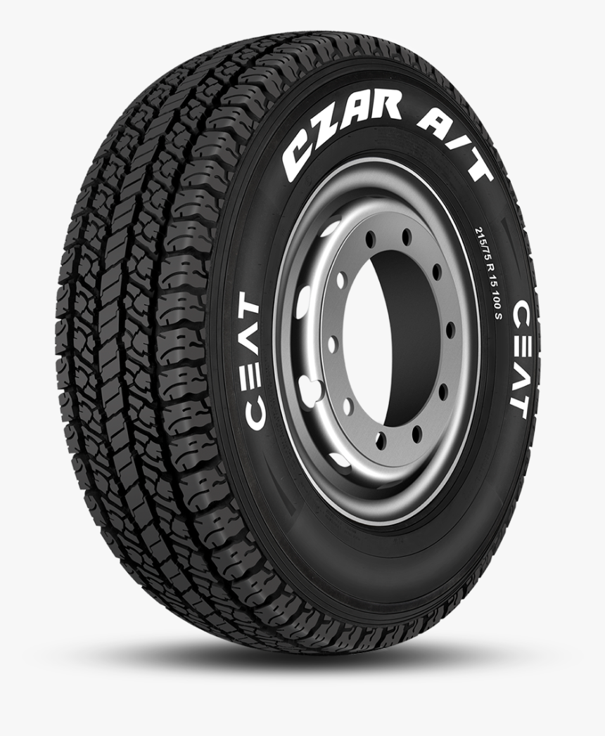 Ceat Czar A/t Tubeless Car Tyre - Ceat Car Tyres, HD Png Download ...