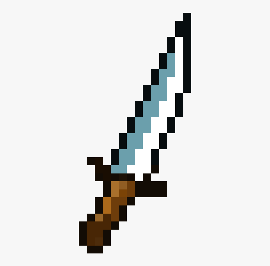 Knife - Pixel Knife No Background, HD Png Download , Transparent Png ...