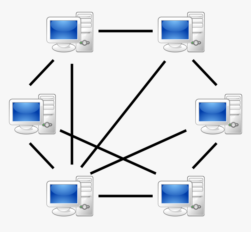 Peer To Peer Nodes, HD Png Download , Transparent Png Image - PNGitem