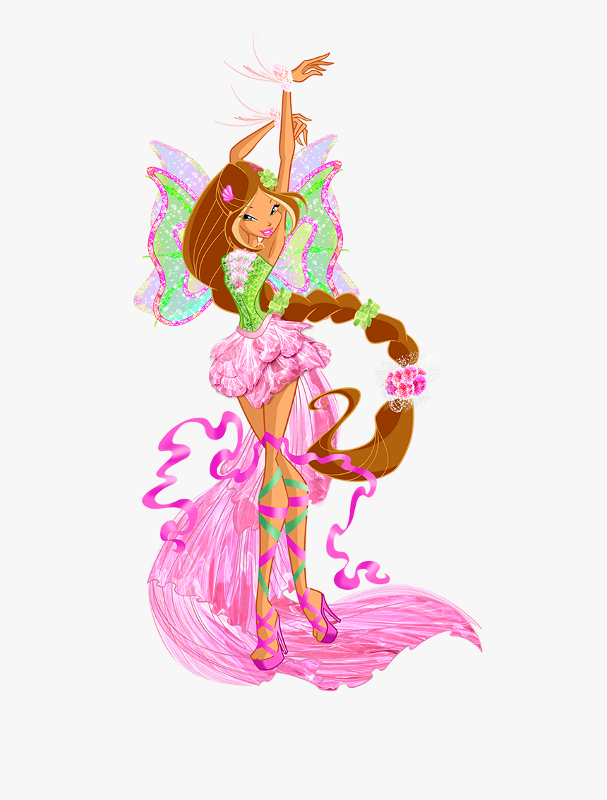 Winx Club Png Image Background - Winx Club Flora Harmonix, Transparent ...