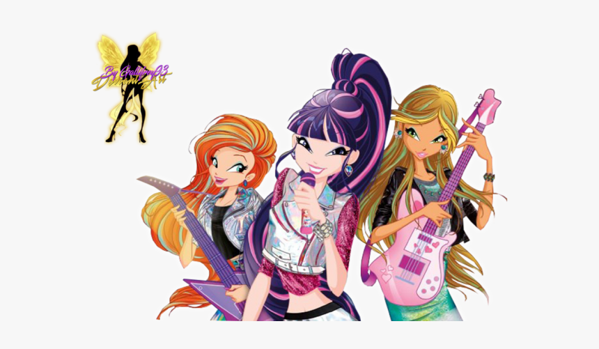 Winx Club Png Image Transparent - Winx Club Musa Flora, Png Download ...