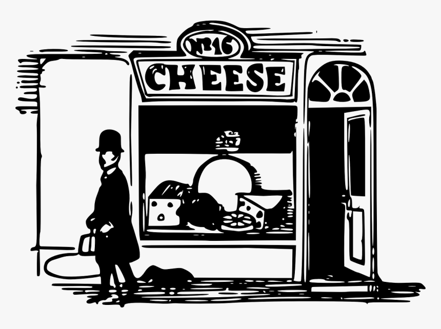 Cheese Shop Jpg Cartoon, HD Png Download , Transparent Png Image - PNGitem