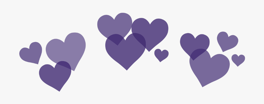 Snapchat Heart Filter Png - Green Heart Crown Png, Transparent Png ...