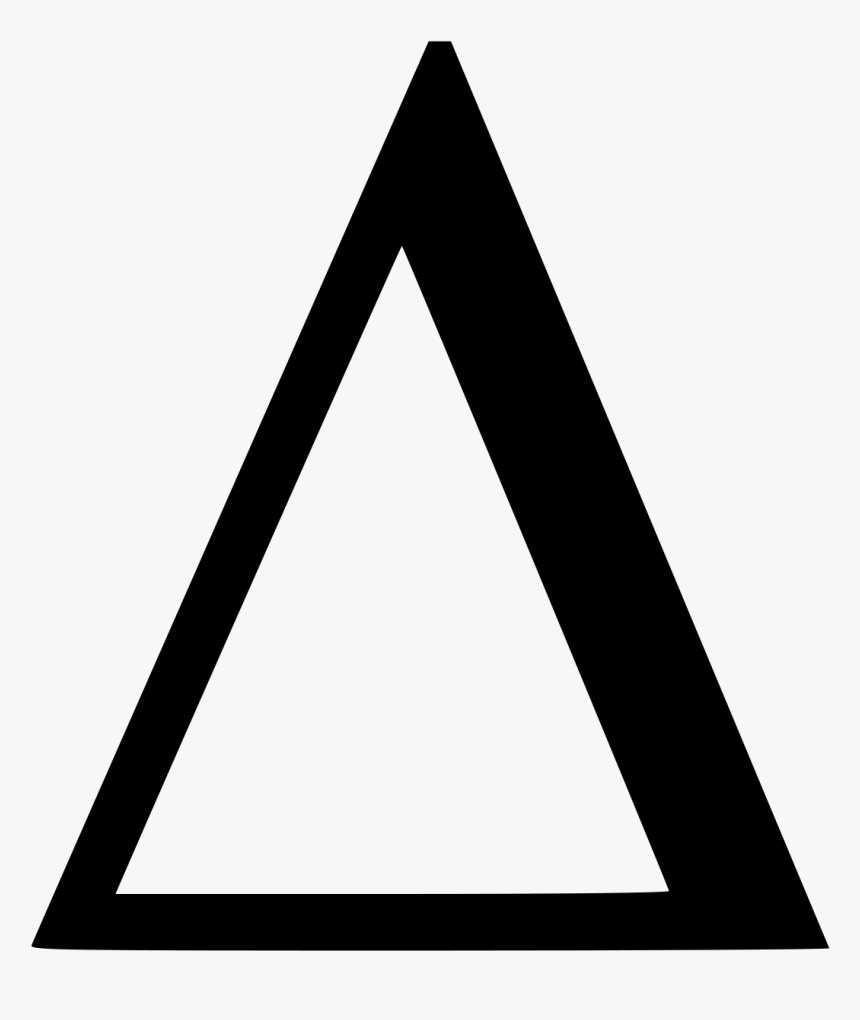 Uppercase Greek Letter Delta, HD Png Download , Transparent Png Image ...
