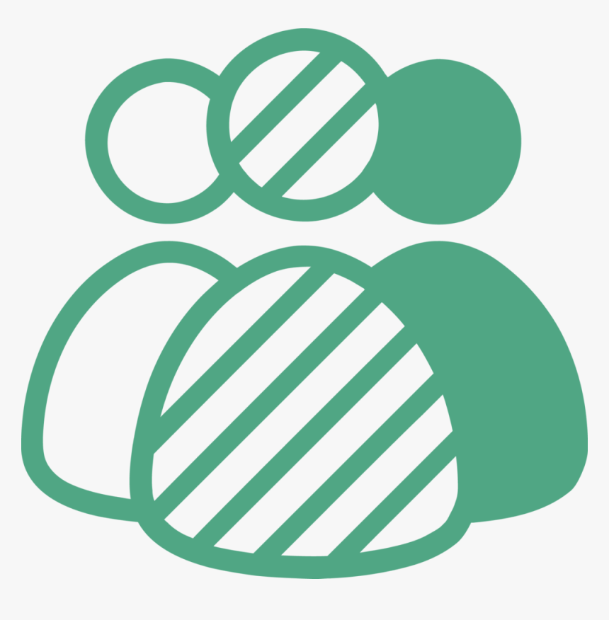 Three Overlapping Abstract People, HD Png Download , Transparent Png ...