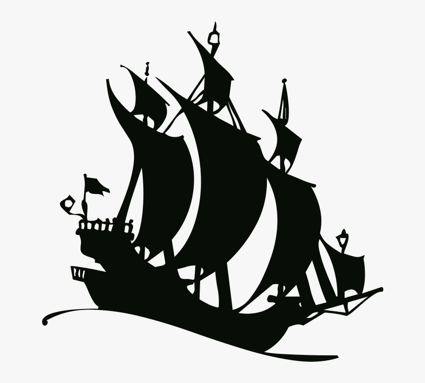 Silhouette, Drawing, Outline, Ship, Old, Vintage, Sea - Old Ship ...