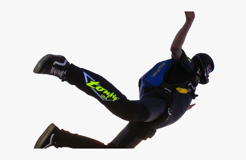 Skydiving Clipart Adventure - Sky Diver Png, Transparent Png ...