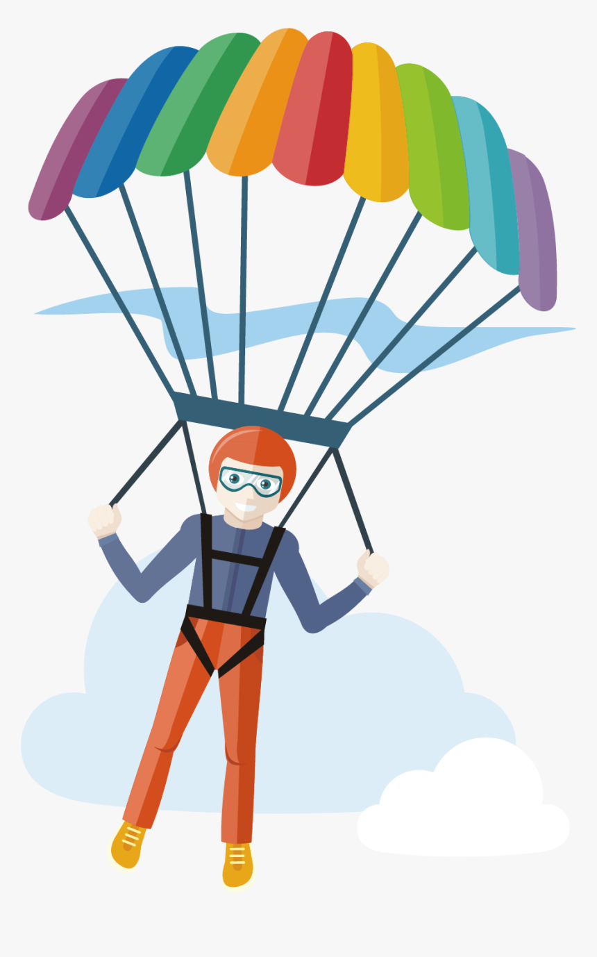 Parachute Jump Clipart
