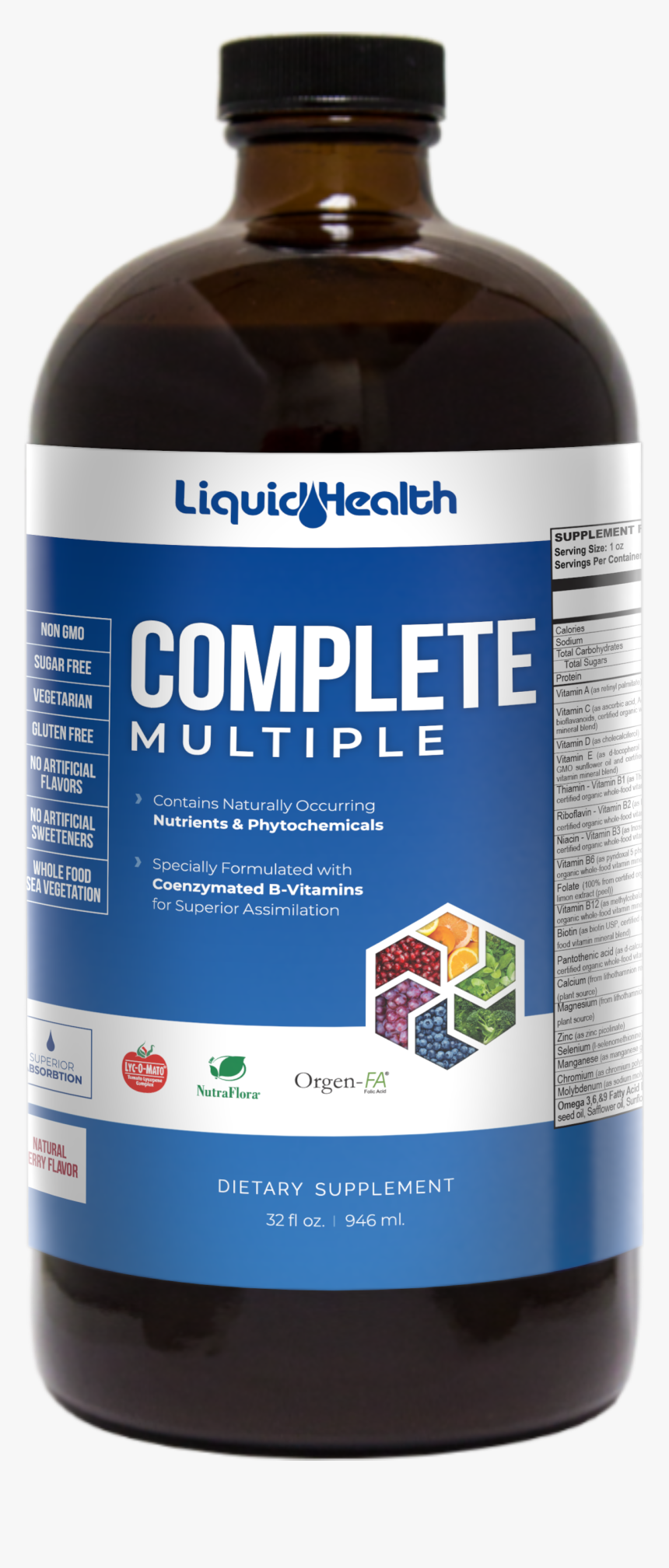 Liquid Multivitamin - Liquid Health, HD Png Download , Transparent Png ...