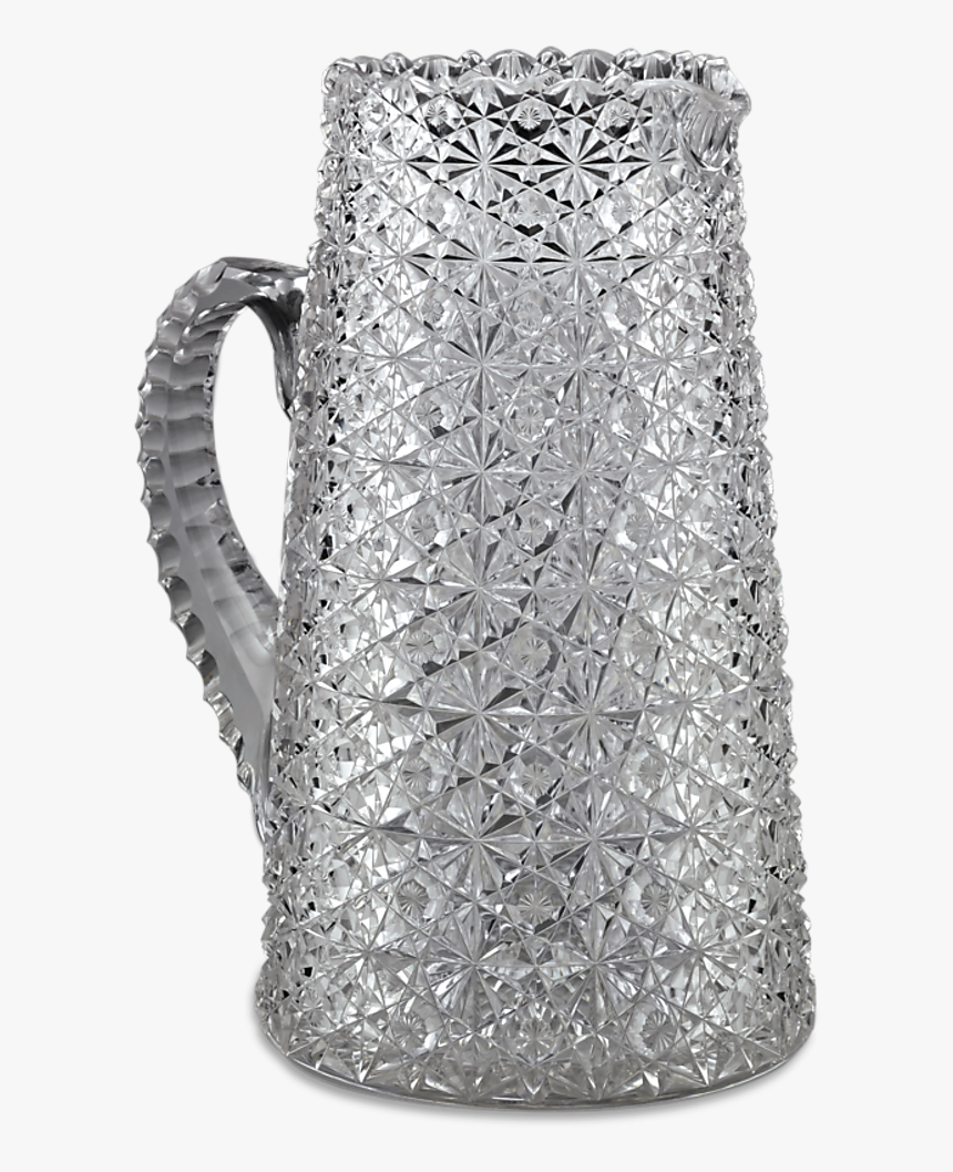 American Brilliant Cut Glass Pitcher, Russian Pattern - American ...