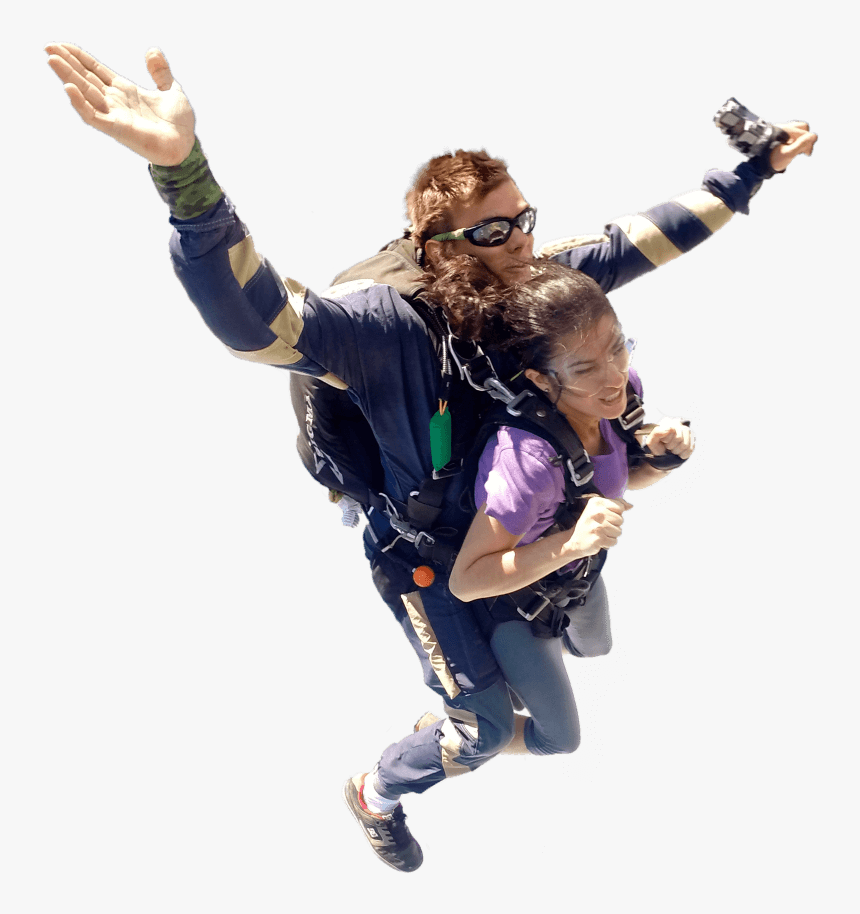 Jumper-compacto - Tandem Skydiving, HD Png Download , Transparent Png ...