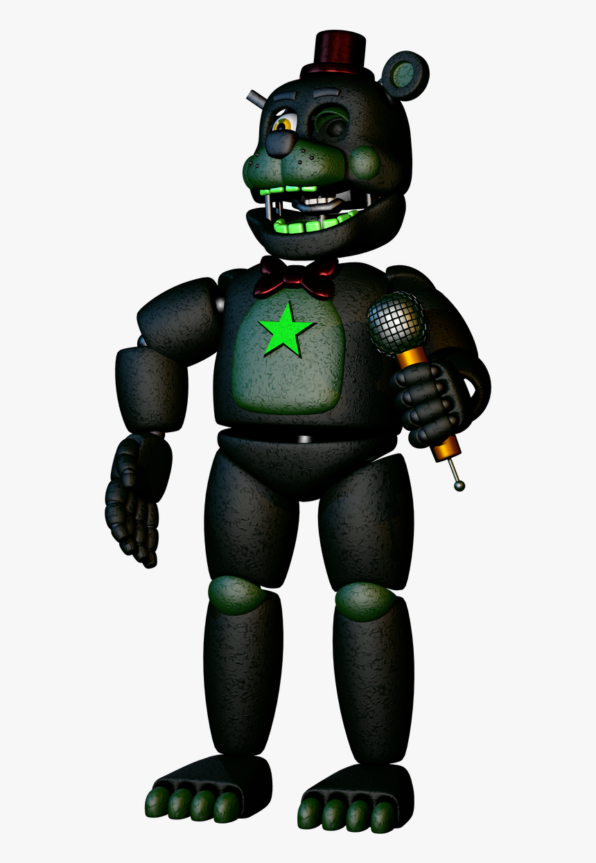 Five Nights At Freddy& - Burned Lefty, HD Png Download , Transparent ...