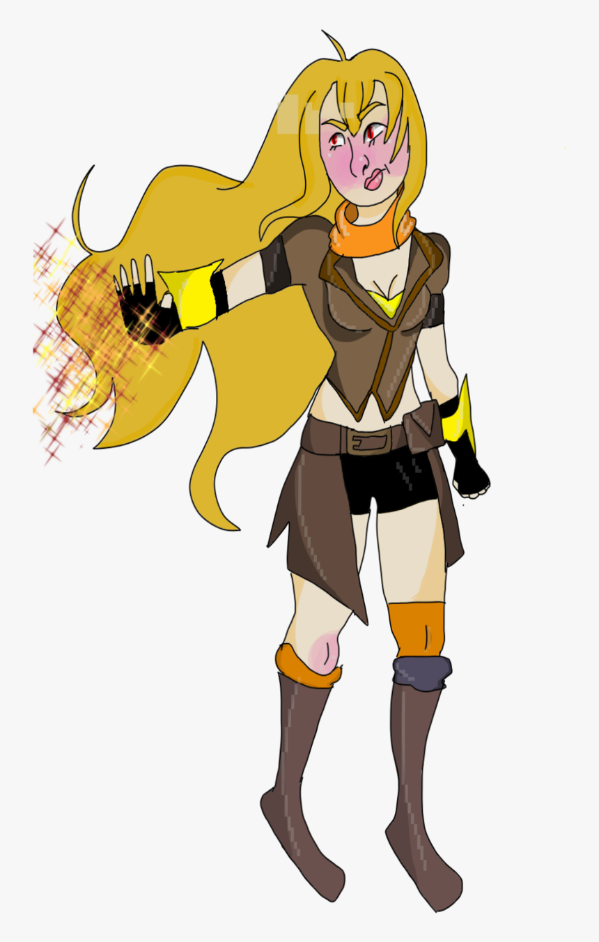 Yang Xiao Long - Cartoon, HD Png Download , Transparent Png Image - PNGitem
