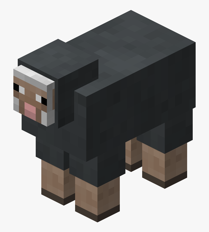 Even The Sheep Follows The Rules, Although Its Wool - Minecraft Purple ...