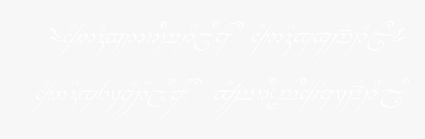 The One Ring Inscription In Black Speech - Azg Nazg Durbatuluk Azg Nazg ...