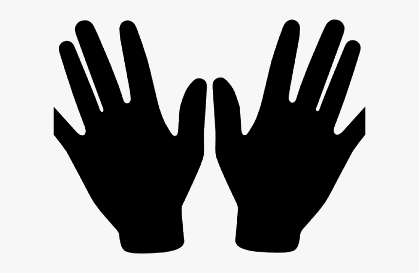 Black Hand Cliparts - Black Hands Clipart, HD Png Download ...