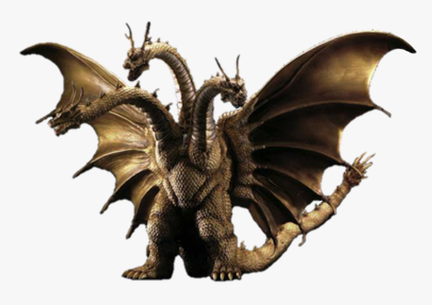 Grand King Ghidorah - King Ghidorah Transparent Png, Png Download ...