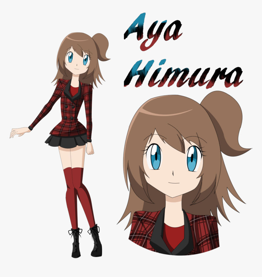 Pokemon Trainer Oc Aya - Pokemon Female Oc, HD Png Download ...